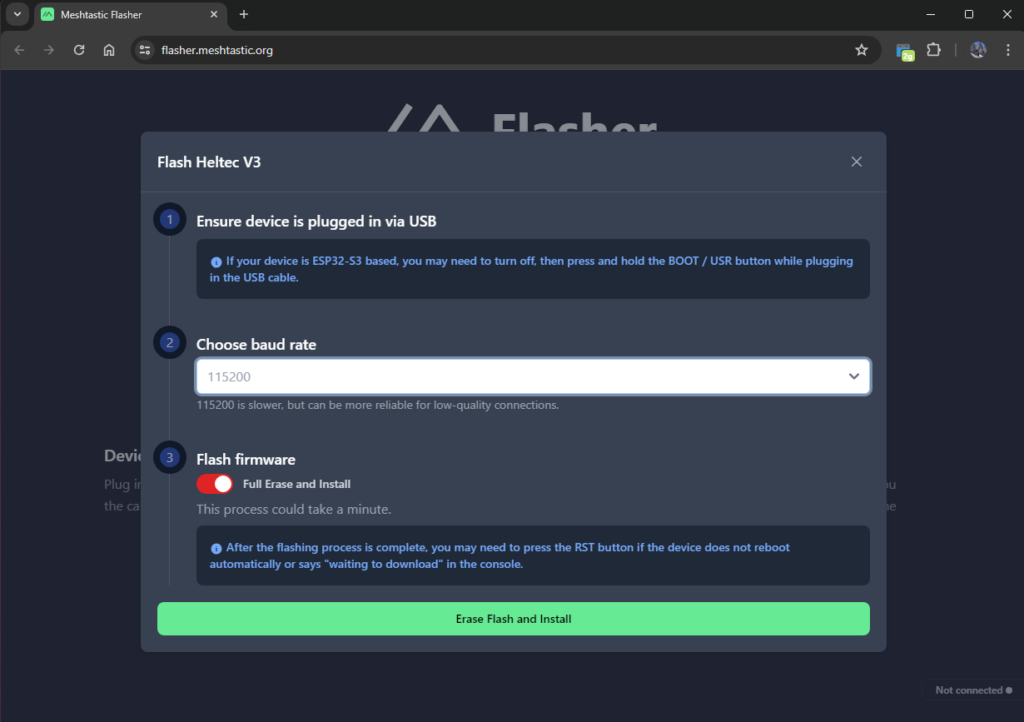 Configurare Heltec V3 step-by-step - Lora Italia