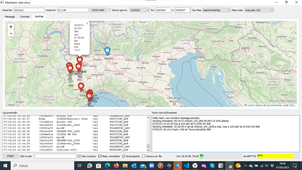 Mesh performances - Lora Italia